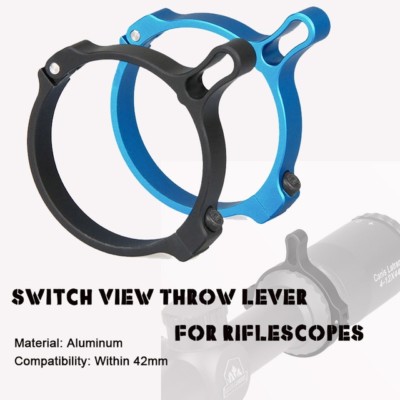 Tactical Switch View Throw Lever Scope Mount for Rifle Scope Black ...