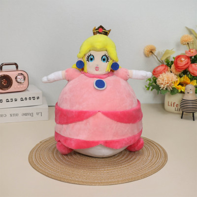 27cm Super Mario Bros Wonder Plush Balloon Princess Peach Stuffed Toy ...