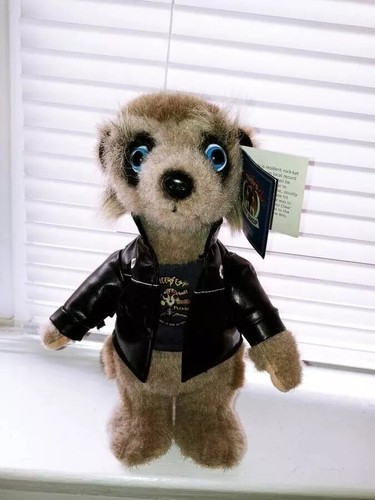 Rock Metal Stuffed Animal Plush Toy Leather Jacket Band Tour Shirt | eBay