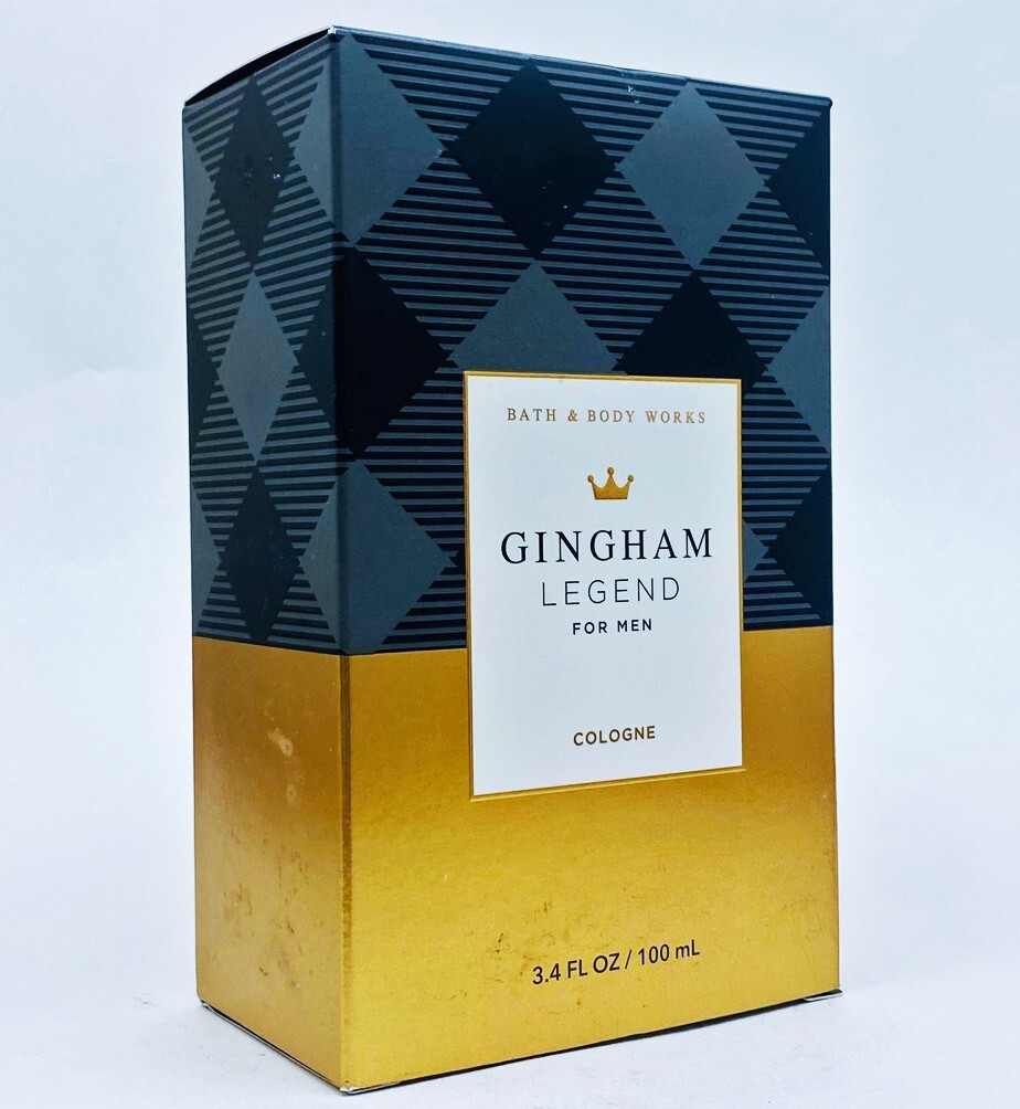 1 Bath & Body Works GINGHAM LEGEND Eau De Cologne Spray edc Perfume 3.4 ...
