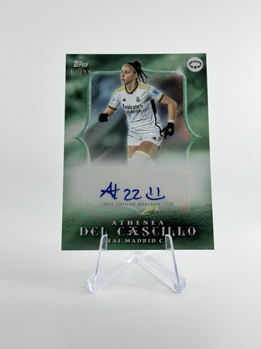 2024 Topps Aitana Bonmati Curated Set Athenea Del Castillo Auto /99 ...