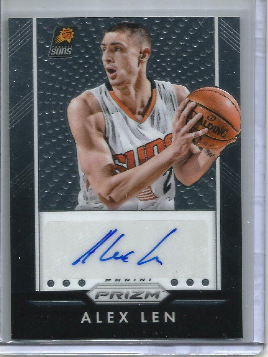 Alex Len 15/16 Panini Prizm Autograph | eBay