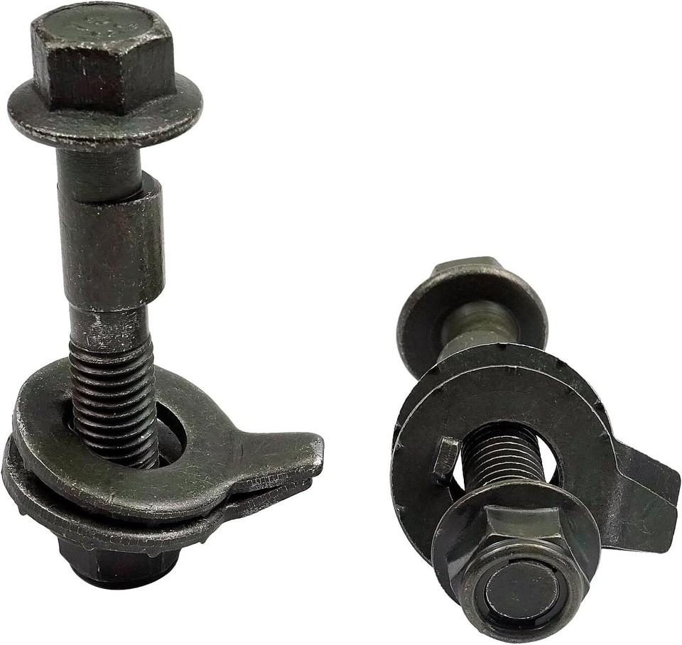 4PCS 14mm Adjustable Camber Bolt Kit Front Wheel Alignment Correction ...