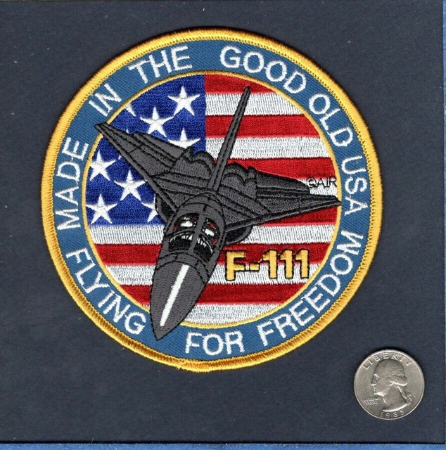 F-111 F-111F EF-111 AARDVARK USAF Fighter Bomber EW Squadron Patch | eBay