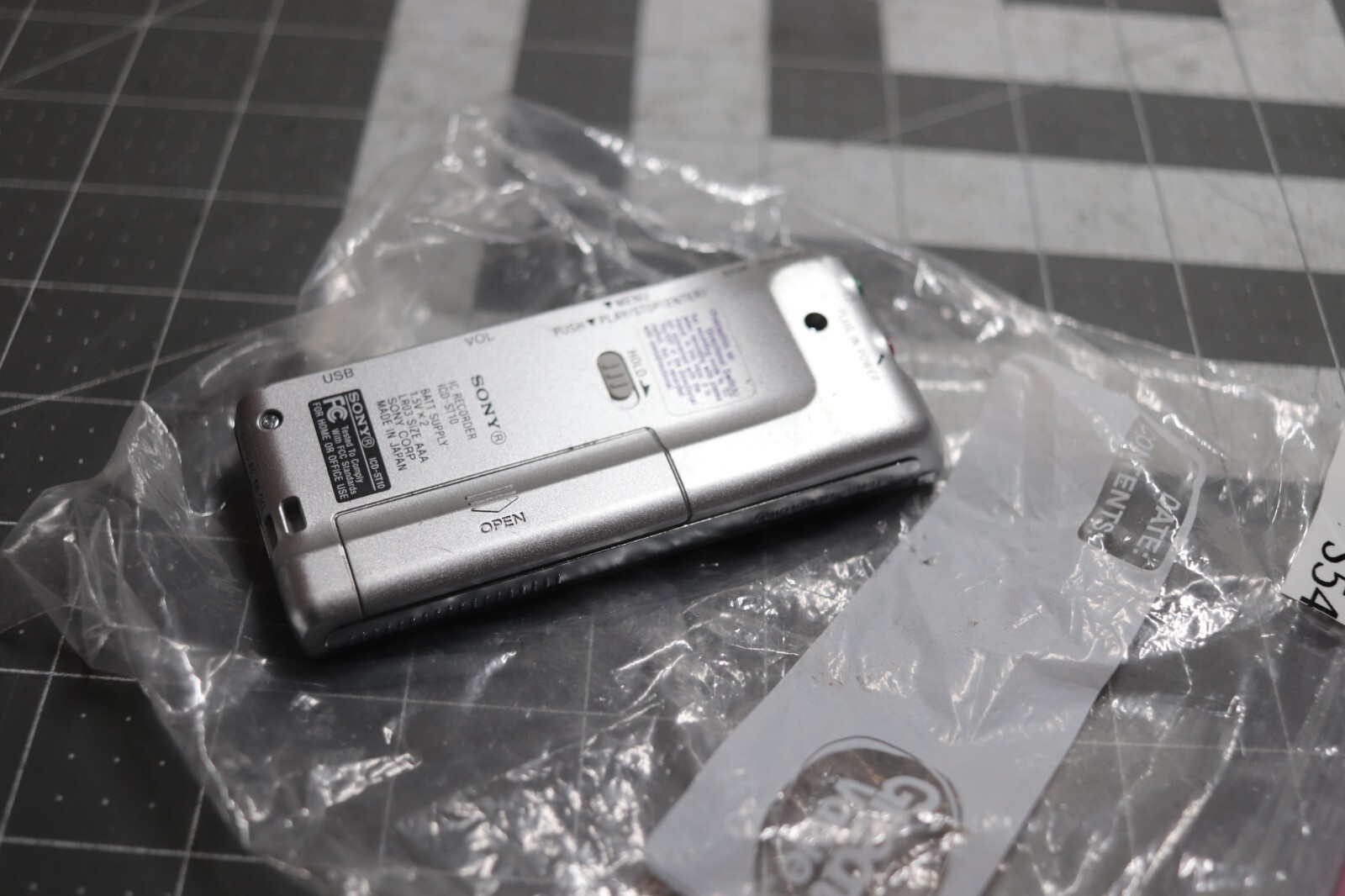 Sony ICD-ST10 Stereo Digital Handheld IC Voice Recorder Ghost Hunting ...