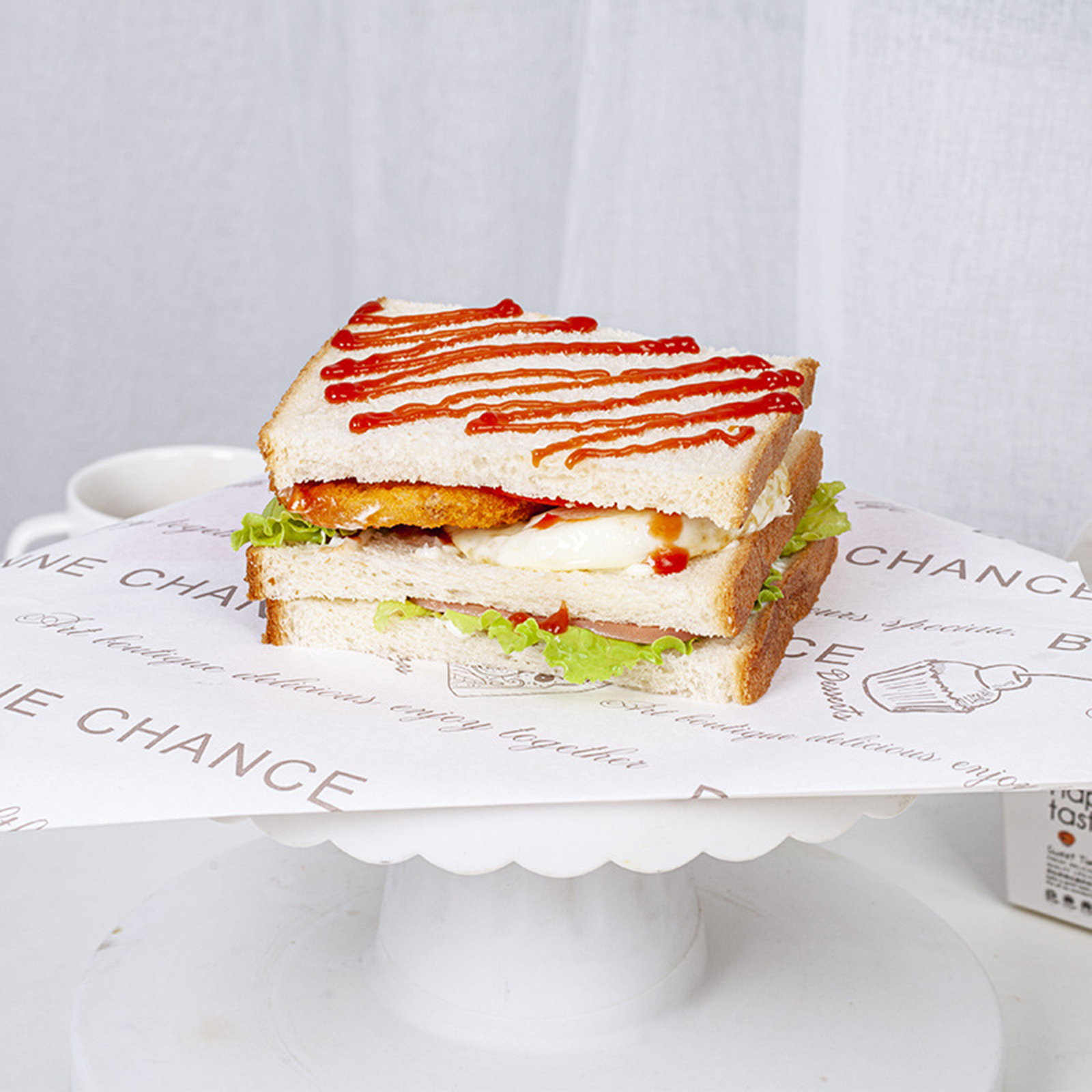 1 Set Sandwich Wrapper Wide Application Non-stick Bread Sandwich ...