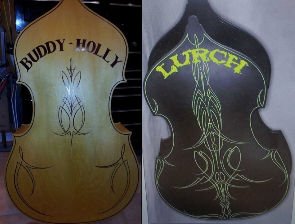 Shen 3/4 Upright Double Bass AWESOME CUSTOMIZED Bass - AIRBRUSHED ...