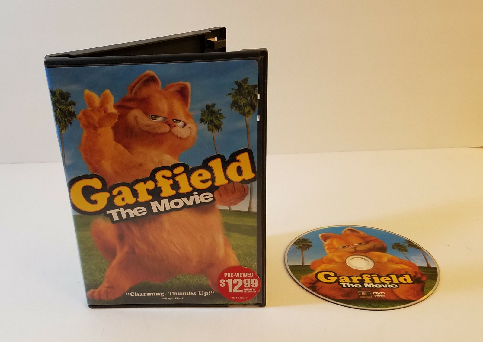 Garfield the Movie (DVD, 2004) in Vintage Blockbuster Case ...