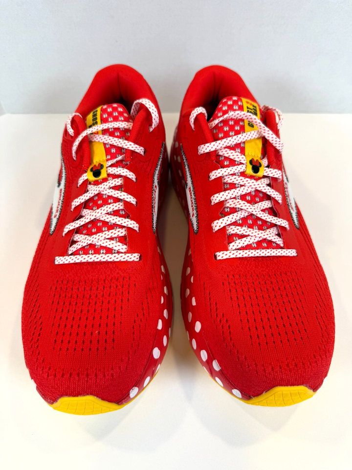 2025 MENS 10 Run Disney Brooks Ghost Max Minnie Mouse Red Polka Dot ...