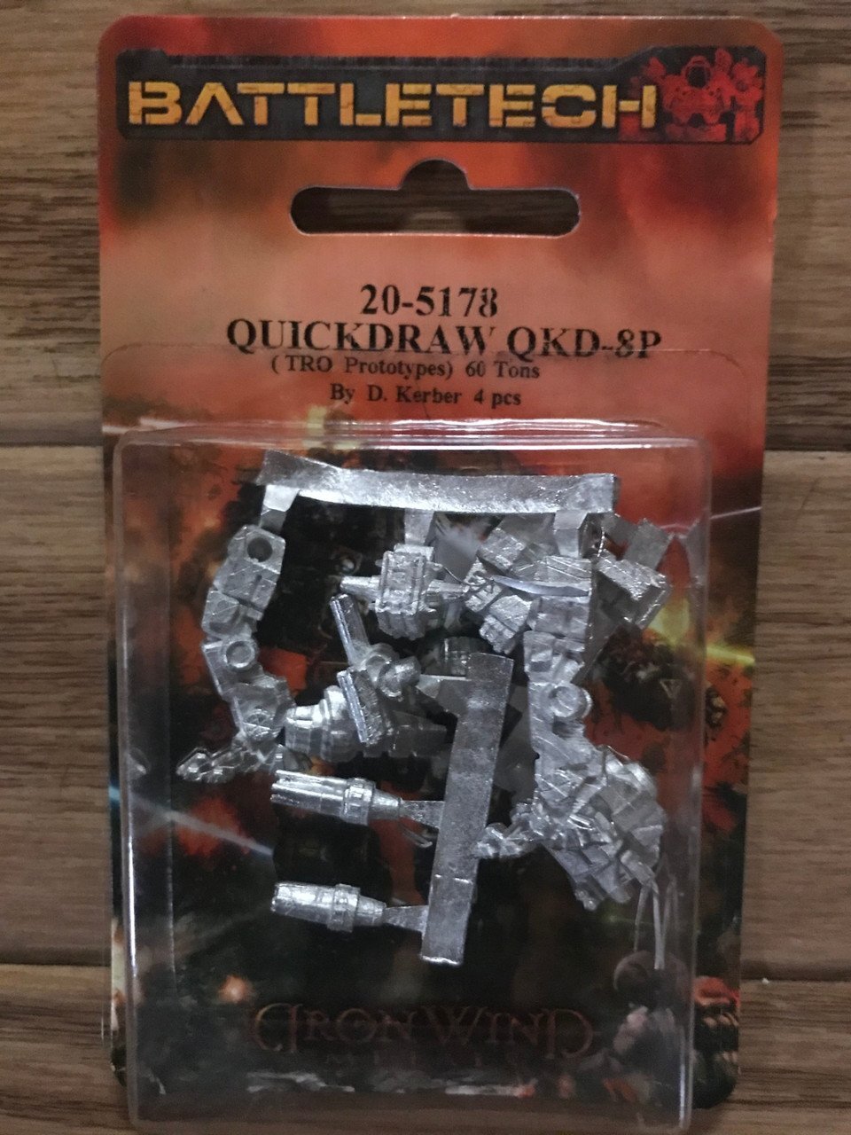 Battletech 20-5178 Quickdraw QKD-8P (*See Per Order Flat Rate Shipping ...