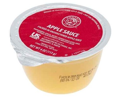 Apple Sauce Cup