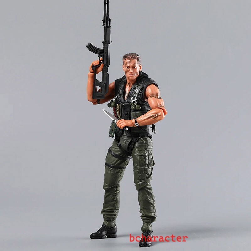 Commando John Matrix Schwarzenegger 7" Action Figure Model Toy NEW IN ...
