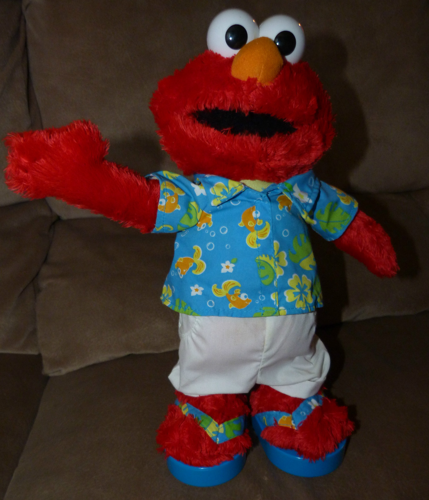 LIMBO ELMO w/ Limbo Stick Mattel Sesame Street Interactive Toy EUC | eBay
