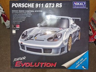NIKKO RDC-100018A PORSCHE 911 GT3 RS Radio Control Car 1/10 Scale SUPER ...