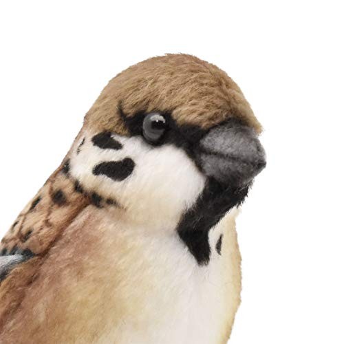 HANSA Sparrow Plush BH7019 10cm Realistic Small Bird Stuffed Animal ...