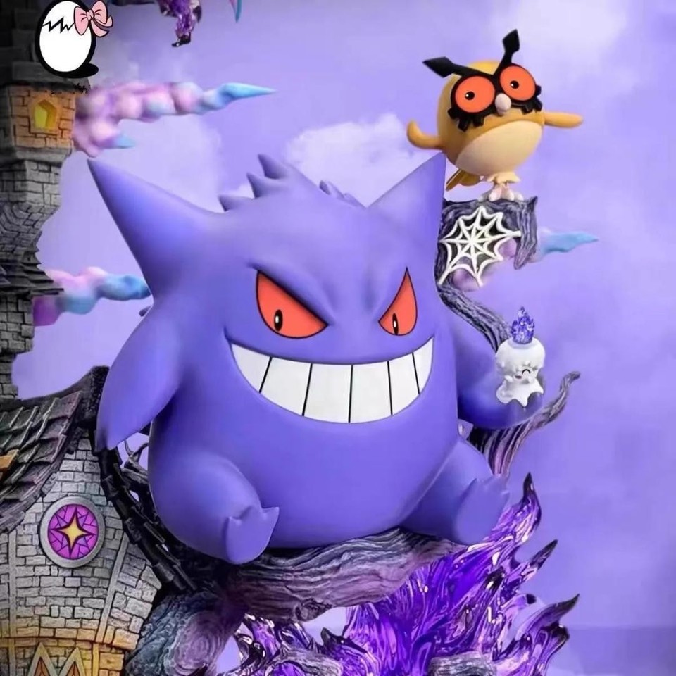 Pokemon Ghost Type Gengar Garage Kit Figure | eBay