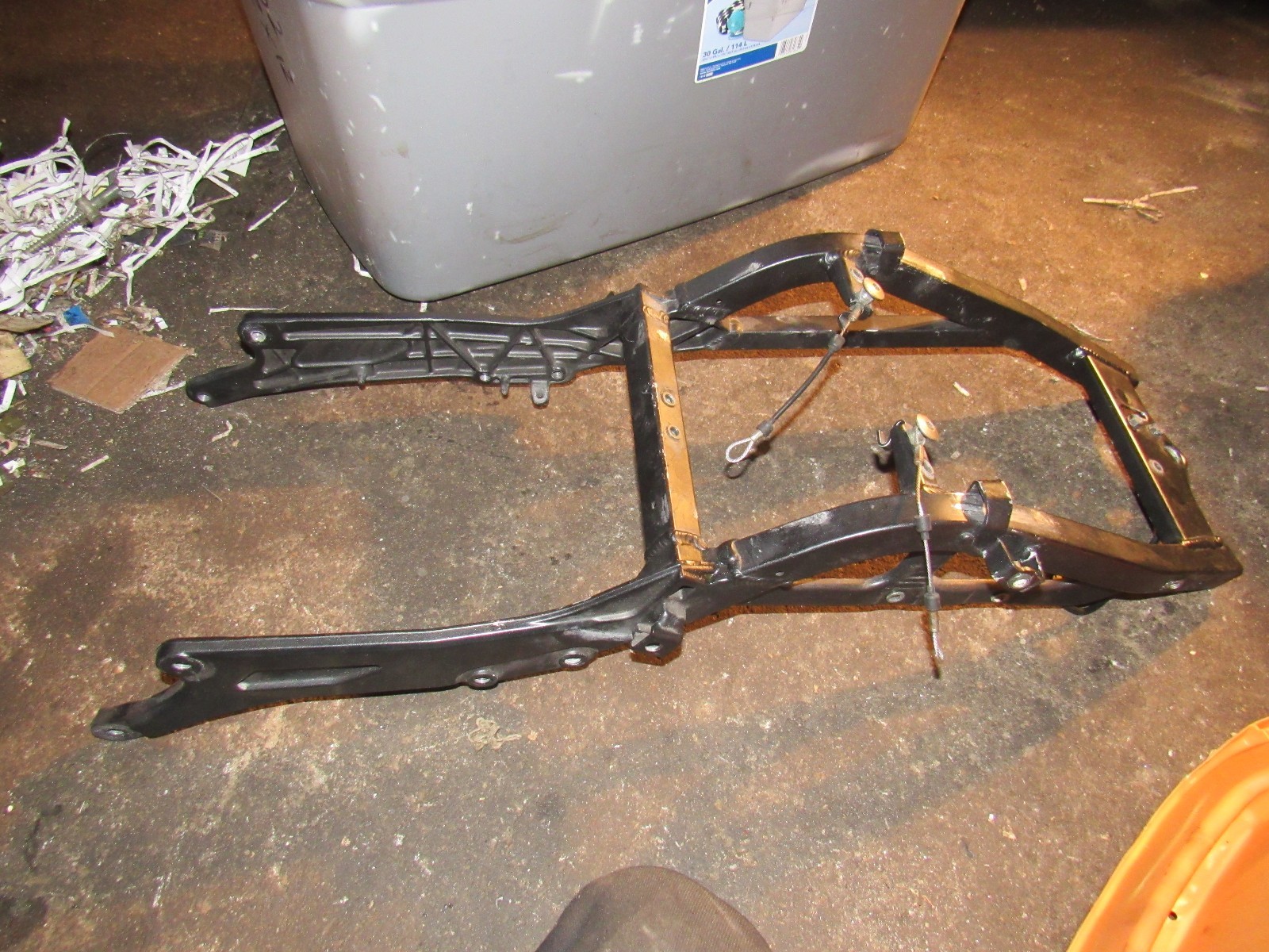 2002 kawasaki zx1200 zx12r rear subframe sub frame | eBay