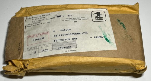 1974 5x USA Proof Sets In USPS Envelope From United States Mint | eBay