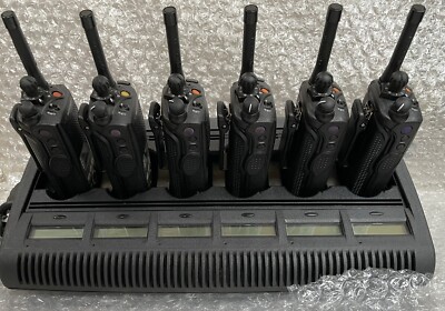 6 * MOTOROLA XTS5000R 380-470mhz UHF DIGITAL RADIO H18QDF9PW6AN ASTRO ...