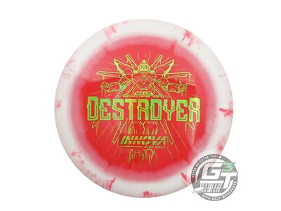 NEW Innova Halo Star Destroyer 163g White-Red Distance Driver Golf Disc ...