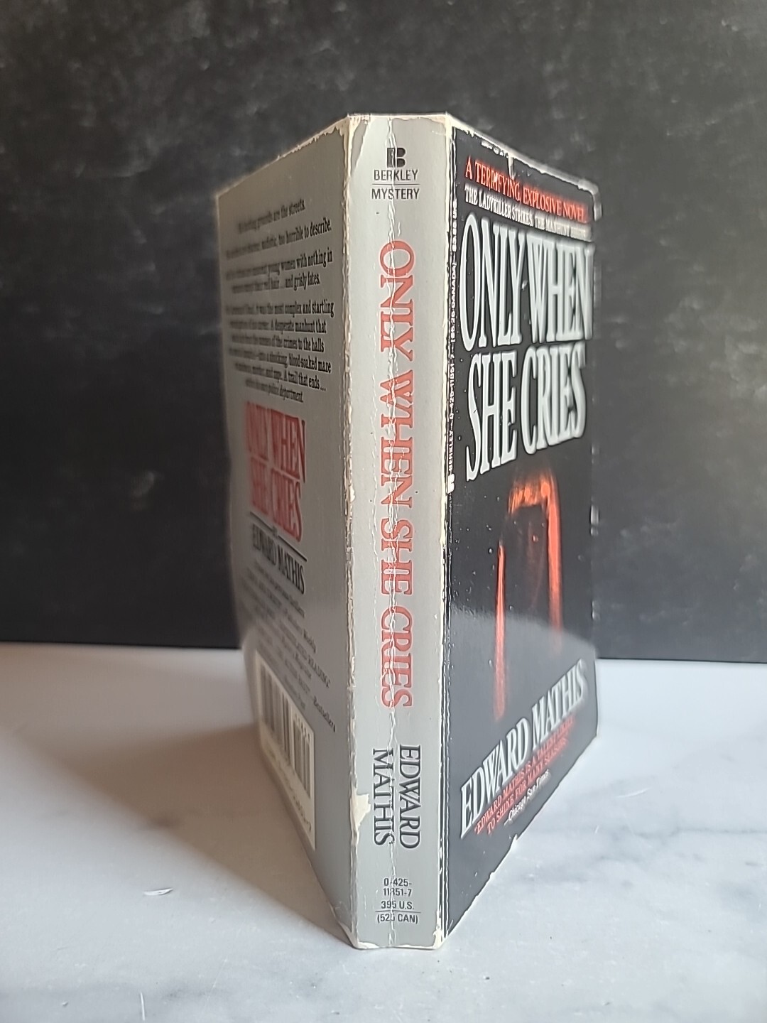 Only When She Cried By Edward Mathis Paperback | eBay