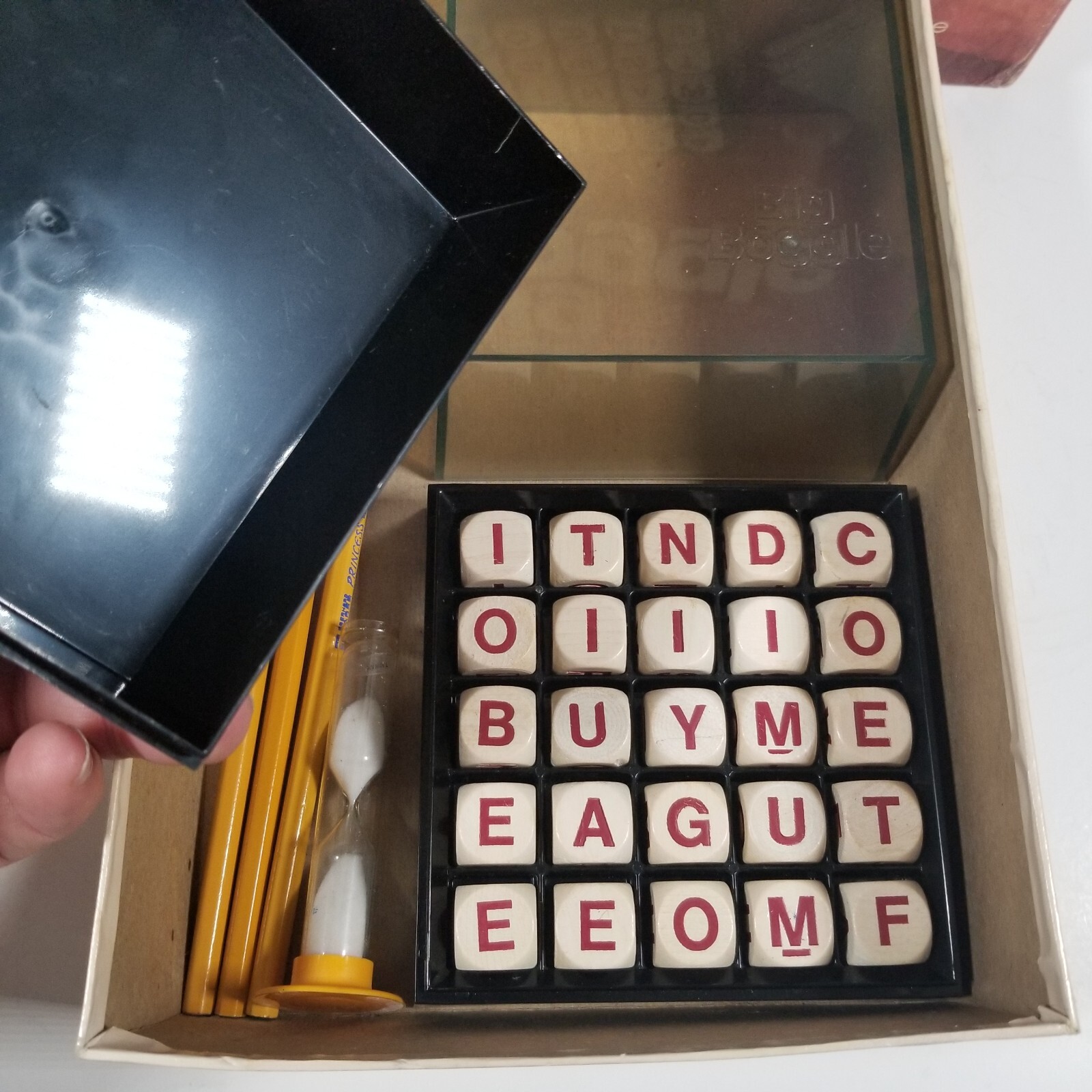 Big Boggle Vintage 1979 Parker Brothers Hidden Word Board Game Made in ...