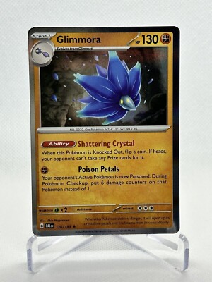Glimmora 126/193 NM Paldea Evolved Pokemon Card Free Ship holo | eBay