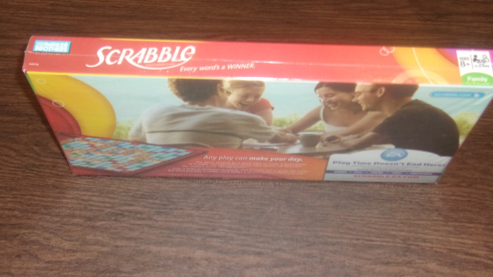 NIB 2008 Hasbro Scrabble Crossword Game Diamond Anniversary Edition ...