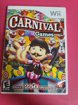 Carnival Games Nintendo Wii Game Complete With Manual Ships fast ...