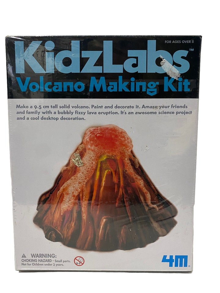 4M Kidz Labs Volcano Making Kit Construction Building Science Fair ...