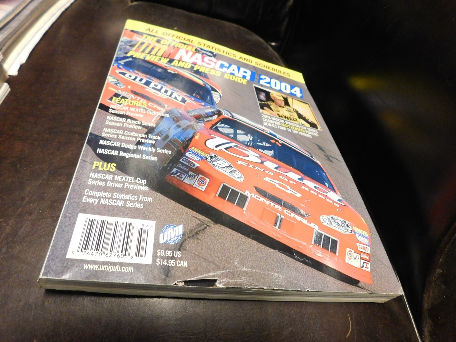 The Official NASCAR Magazine Preview & Press Guide 2004 | eBay