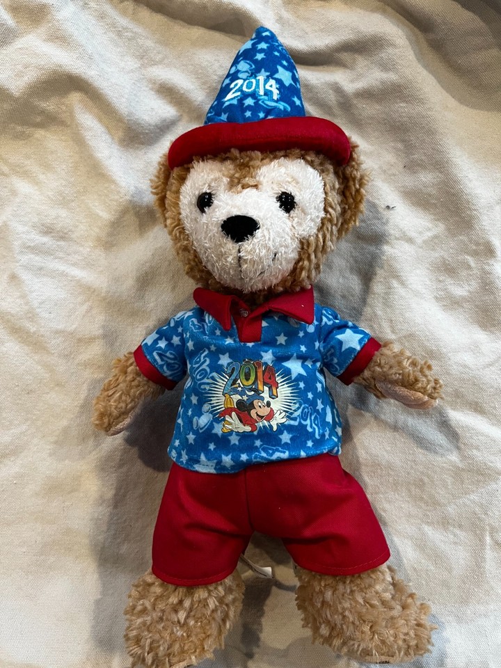 Disney Parks Duffy Bear Fantasia Outfit 2014 Plush Stuffed Animal ...