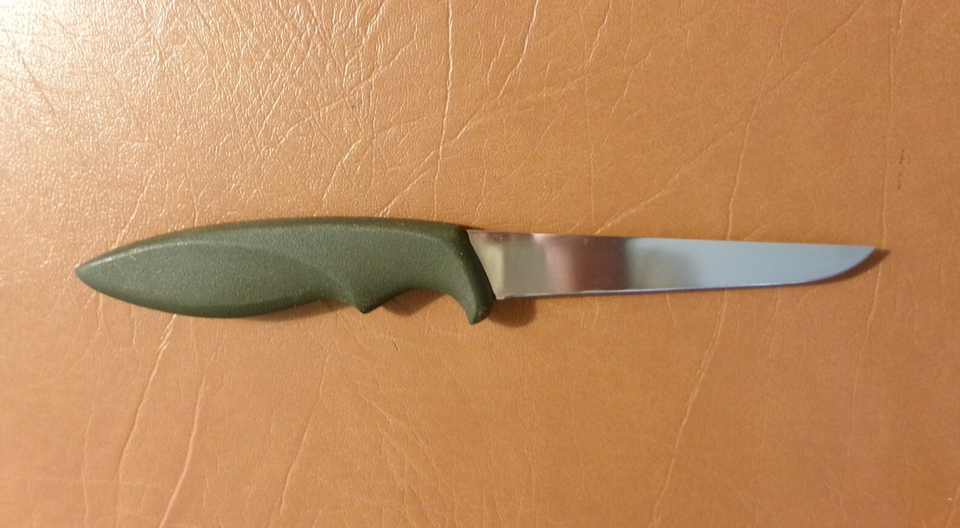 GERBER MINI MAGNUM FIXED BLADE HUNTING KNIFE LEATHER SHEATH | eBay