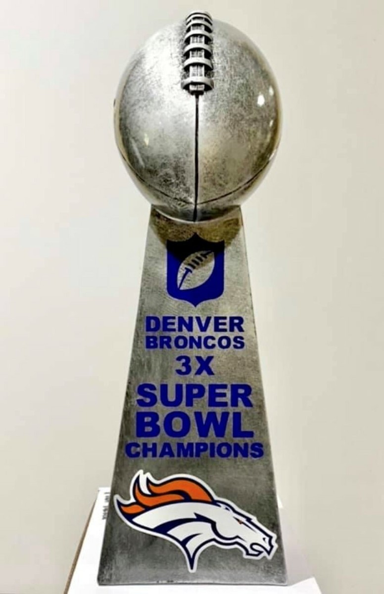 Trofeos Del Super Bowl De Los Denver Broncos Máximos Ganadores Del