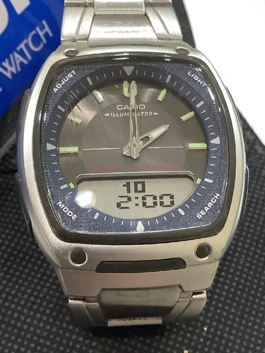 CASIO AW 81 D Black / Blue - Mod. 2747 " TELE MEMO 30 " VINTAGE - | eBay