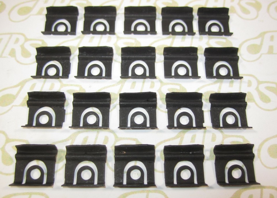 1963-1964-1965 Buick Riviera Rear Window Trim Clips Back Glass Molding ...