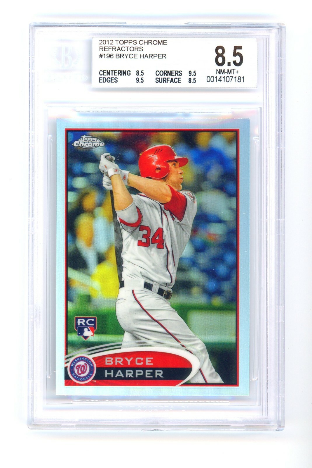 2012 Topps Chrome - Refractor #196 Bryce Harper (RC) for sale online | eBay