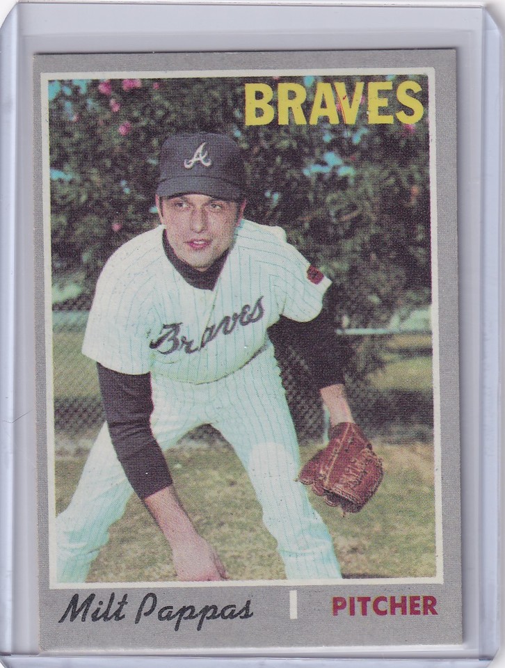 1970 Topps Baseball #576 Milt Pappas - Atlanta Braves | eBay