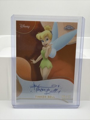 2025 TOPPS CHROME DISNEY TINKER BELL FACSIMILE AUTOGRAPH 06/25 FA-5 | eBay