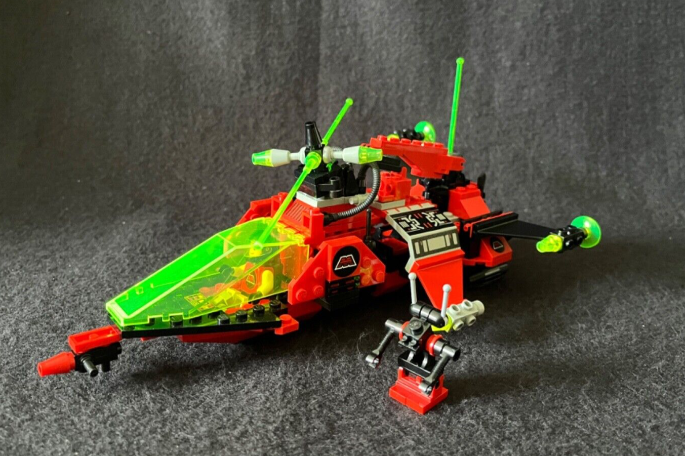Vintage (1990) LEGO M-Tron Space: Particle Ionizer (6923) w/Droid~100% ...