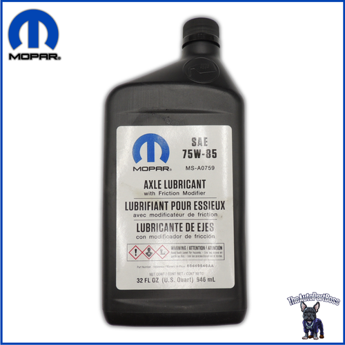Axle Lubricant 75W-85 OEM Mopar 68449546AA | eBay