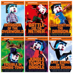 Mark Cheverton Collection 6 Books Set Minecraft An Unofficial Gamer's ...