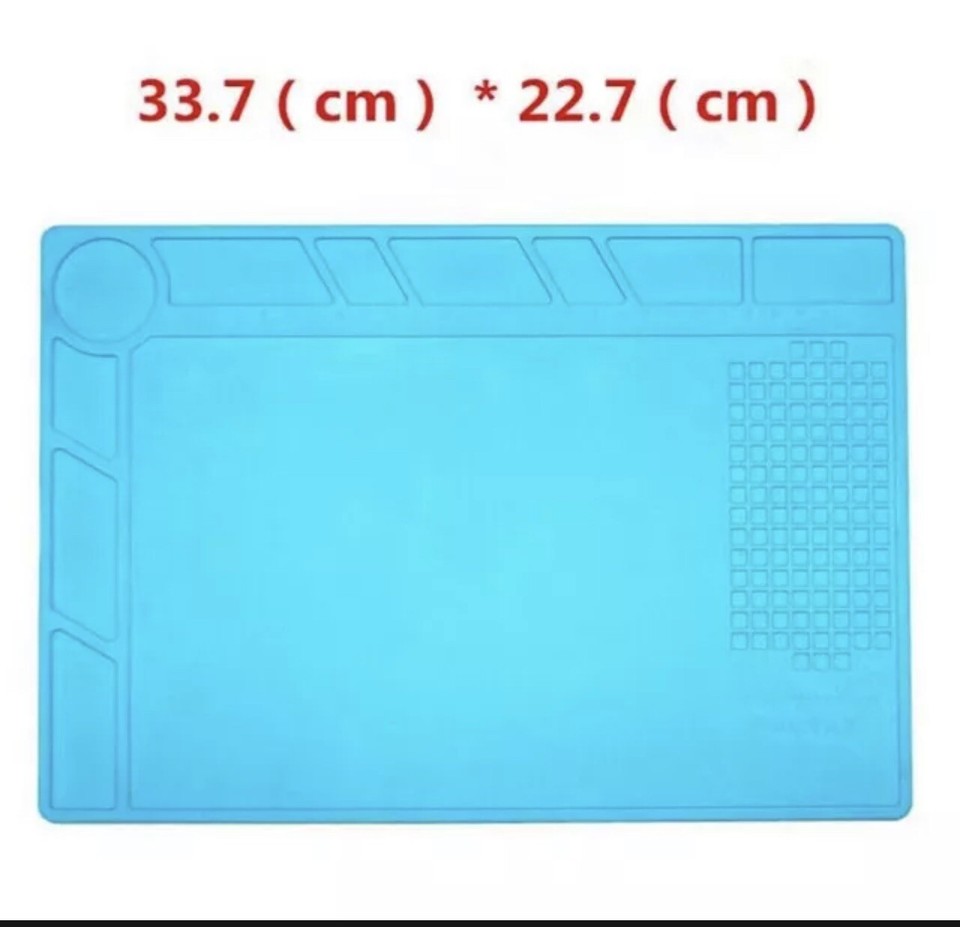 Cell Phone Repair Tools Kit Pry Set ESD Magnetic Heat Soldering Mat ...