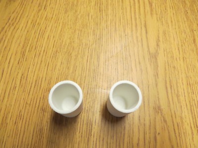 2 Leco Ceramic Crucibles 529-026 FOR FP 428 AND CHN-60 LECO 529-026/529 ...