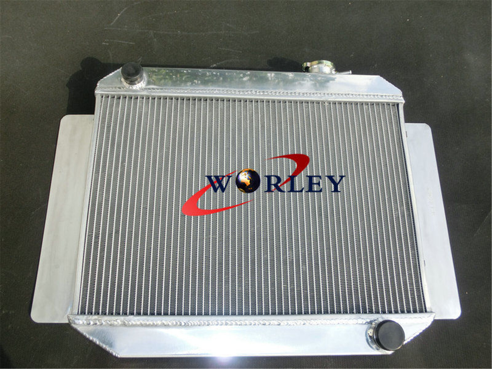 VIC-44mm Radiator + Fans FOR HOLDEN Kingswood HD HR HK HT HG 6cyl 66-70 ...