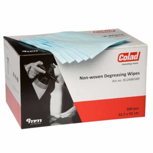 Colad Lint Free Non-Woven Degreasing Wipes 200 Pack | eBay