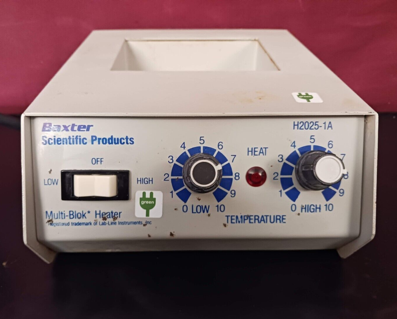 Baxter Lab-Line H2025-1A Multi-Blok Heater Dry Bath Incubator w/o Block ...