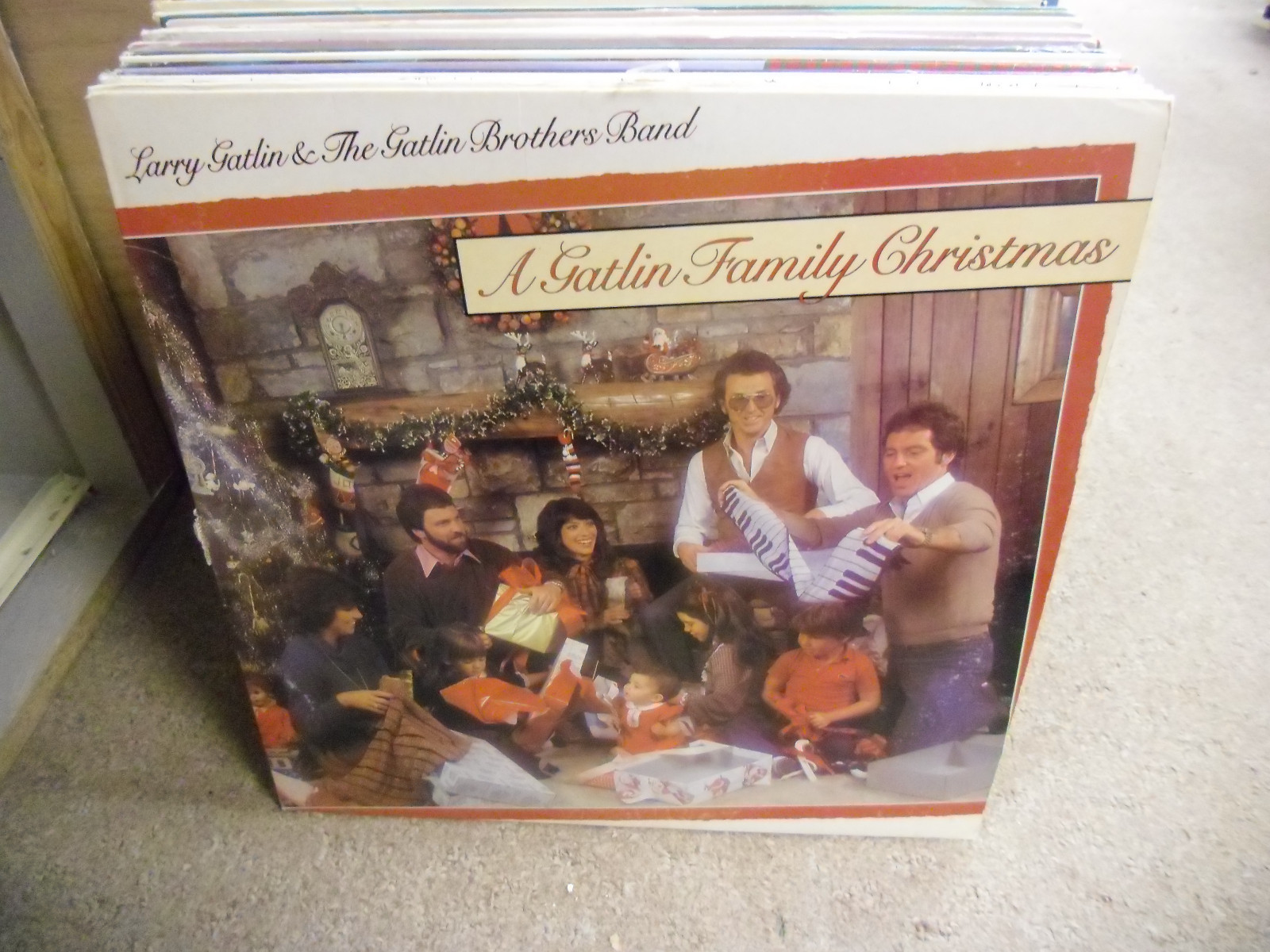 Larry GATLIN & the Gatlin Brothers A Gatlin Family Christmas LP 1982 ...