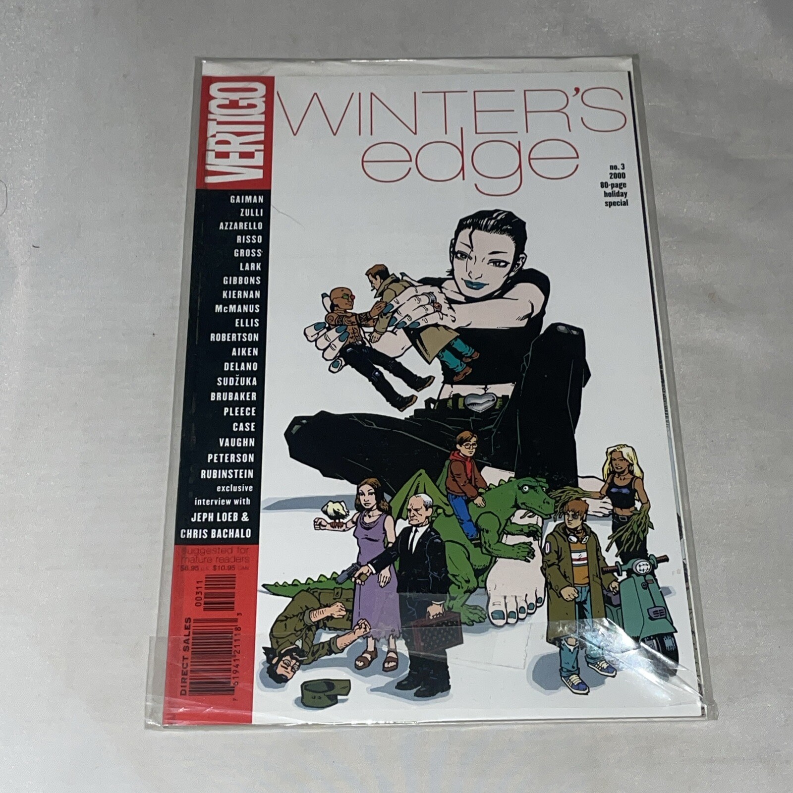 Vertigo WINTER's EDGE 3 (1998) Holiday Special, Mature Comic Book NM ...