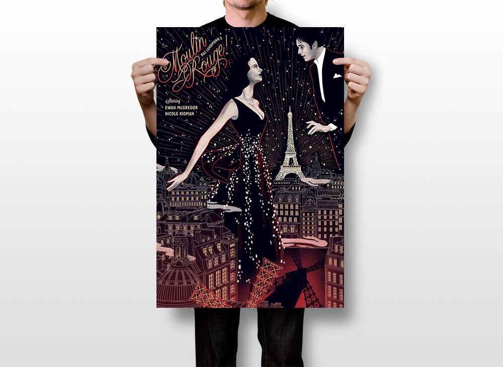 Moulin Rouge Movıe Dram Musical Romance Wall Art Home Decor - POSTER ...